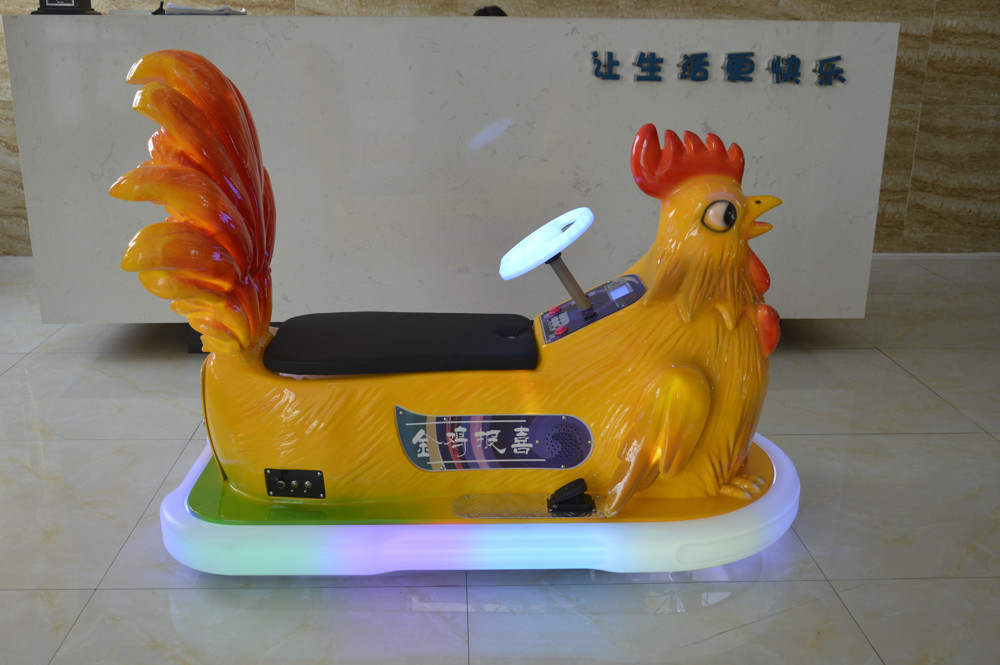 mall animal rides for sale golden rooster ride with blowing bubble function