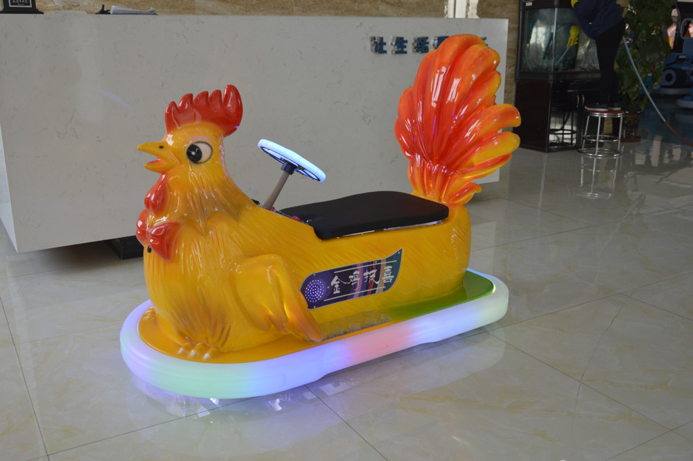 mall animal rides for sale golden rooster ride with blowing bubble function