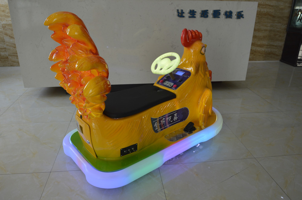 mall animal rides for sale golden rooster ride with blowing bubble function