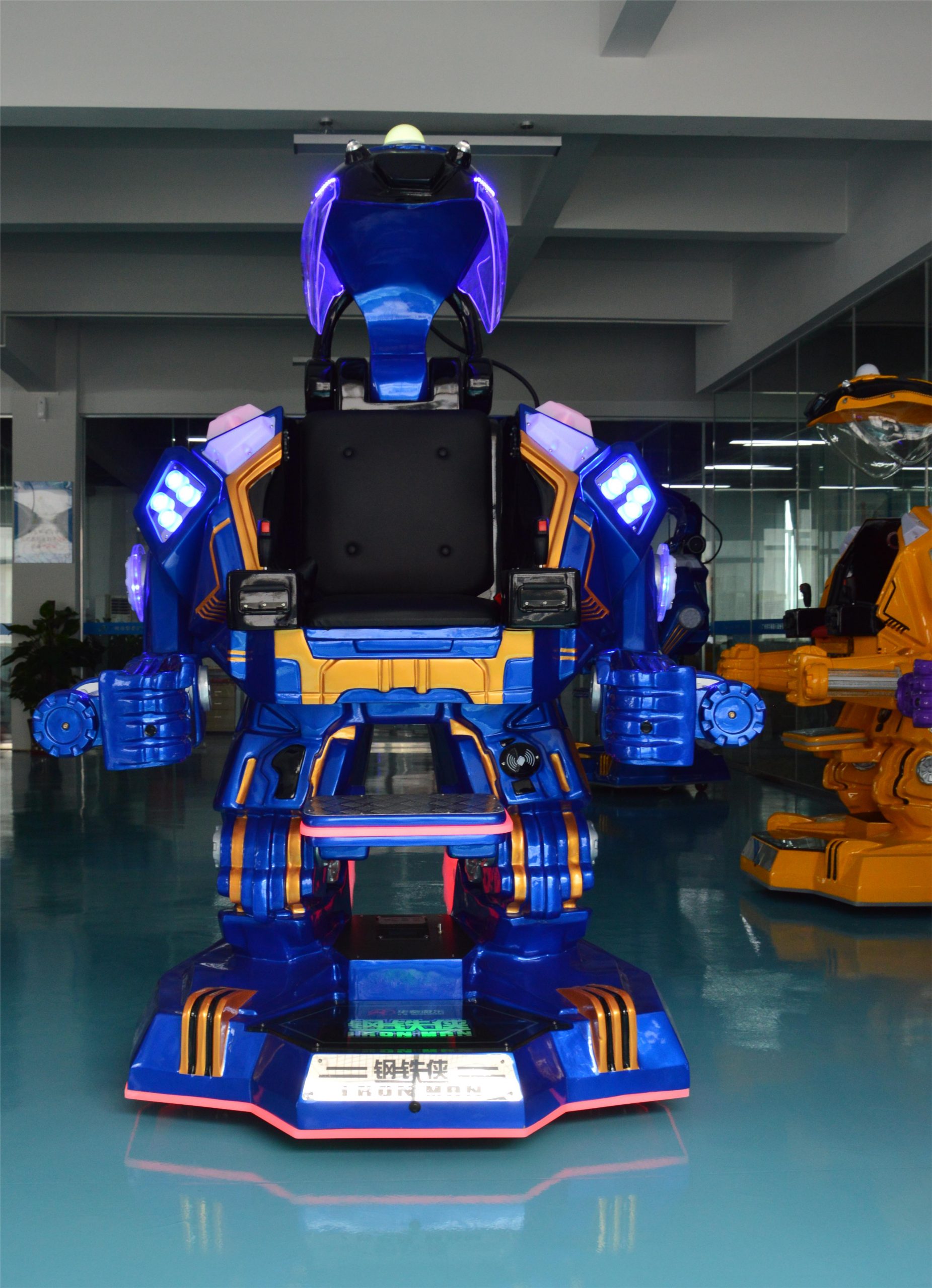 indoor amusement factory outdoor walking robot amusement ride for sale