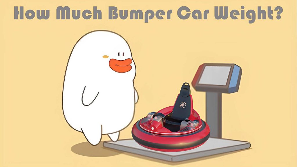 how much do battry bumper cars weight? ground grid bumper car weight?