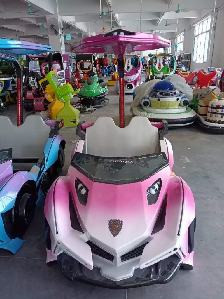 huaqin amusement kiddie ride Manufacturer pink x-speed racer car