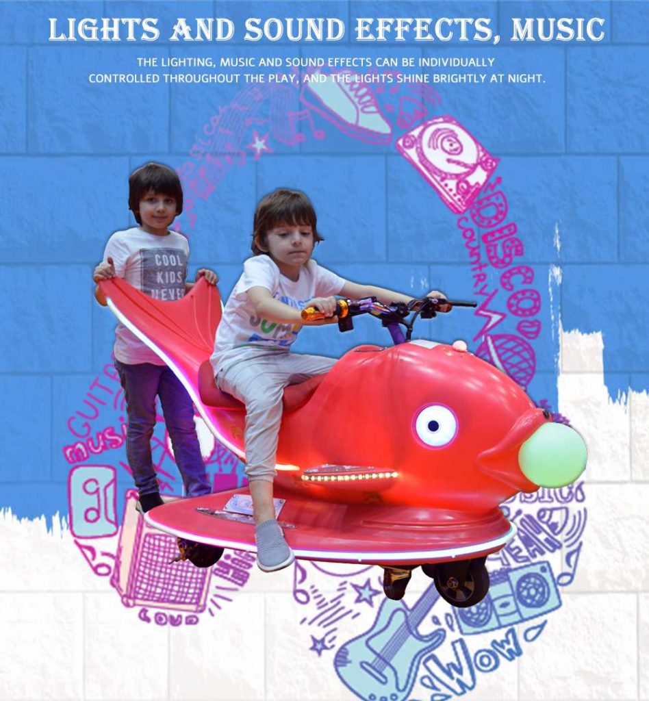 huaqin battery operated animal kiddie ride factory crap flying car for kids