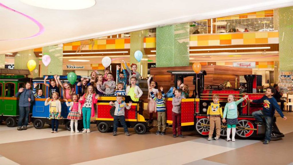 why kids love shopping mall trackless trains - huaqin amusement kid ride